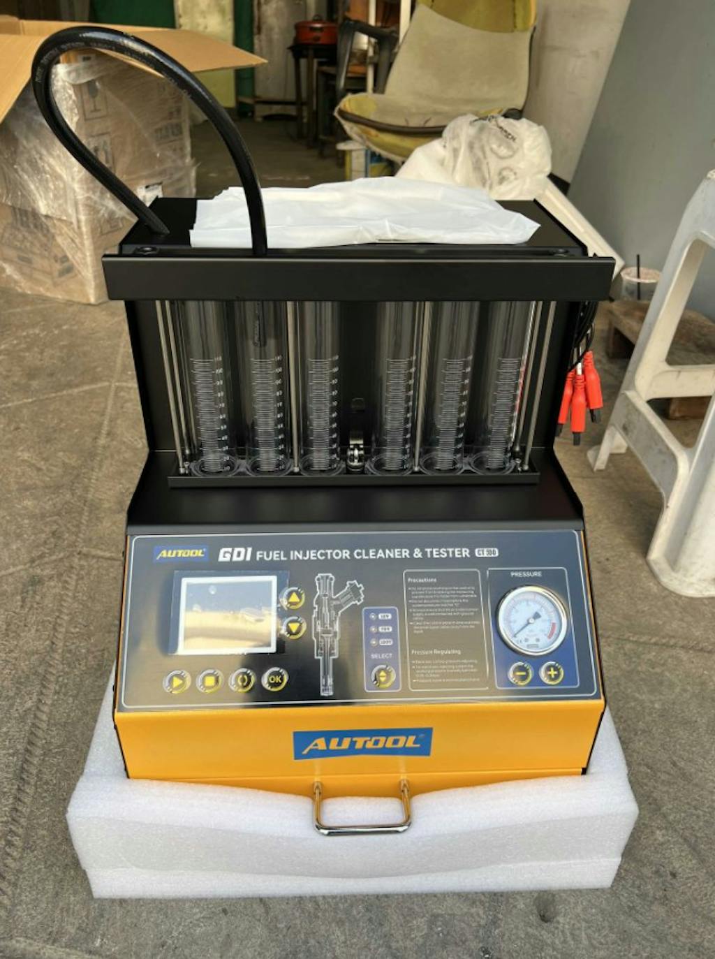 AUTOOL CT500 GDI EFI FEI Fuel Injector Cleaner & Tester - AUTOOL