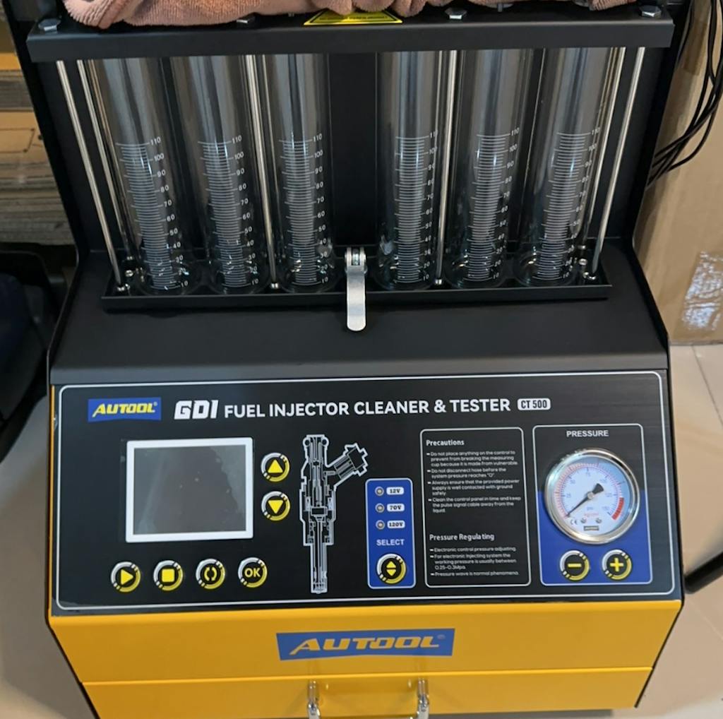 AUTOOL CT500 GDI EFI FEI Fuel Injector Cleaner & Tester - AUTOOL