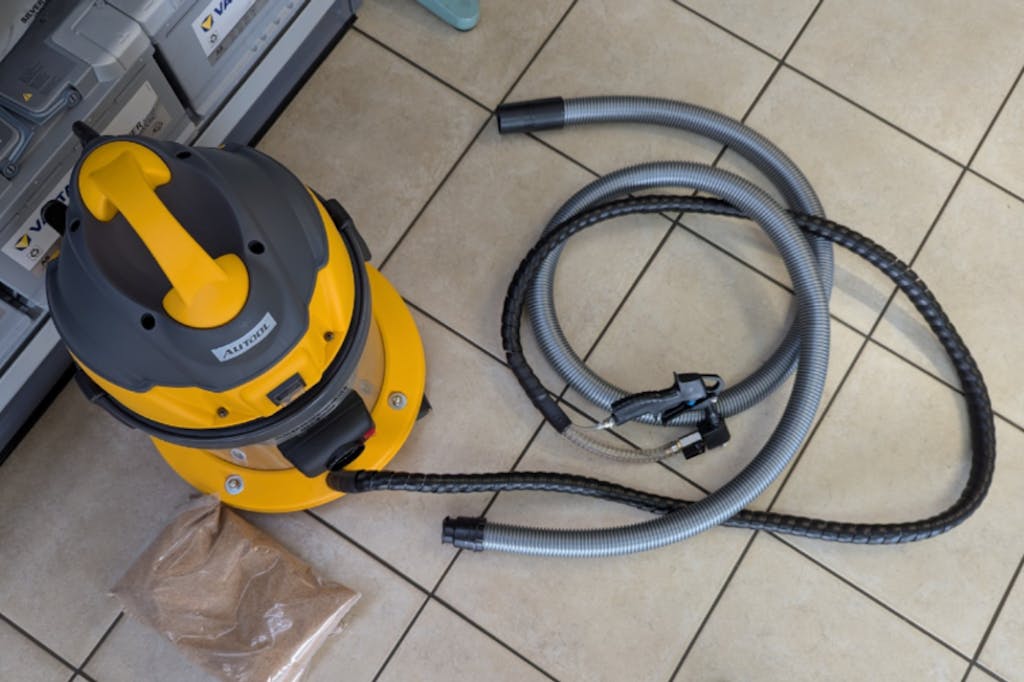 AUTOOL HTS558 Walnut Blaster Engine Cleaner