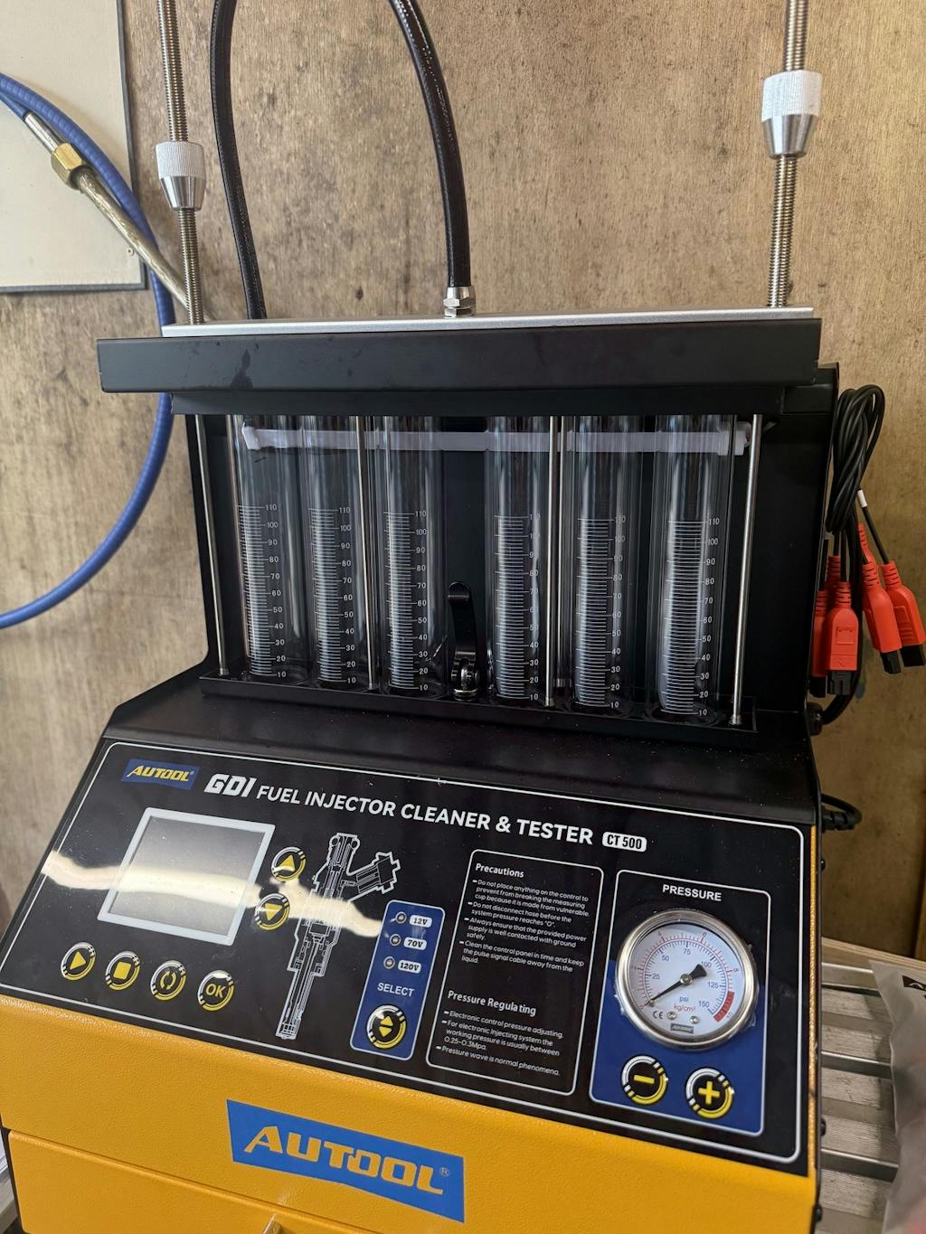 AUTOOL CT500 GDI EFI FEI Fuel Injector Cleaner & Tester - AUTOOL