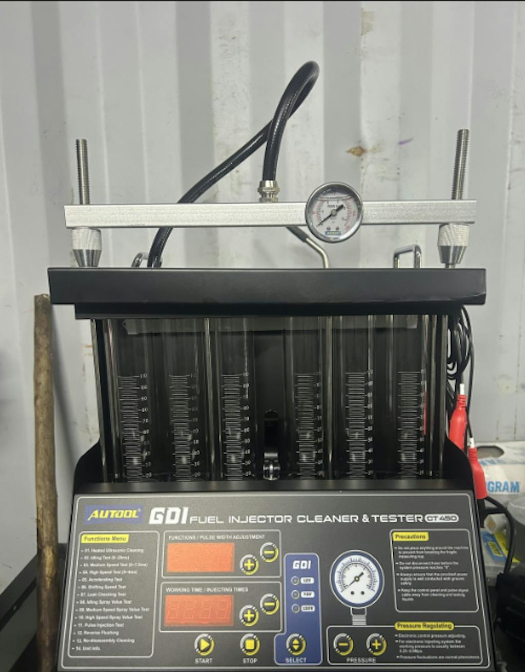 AUTOOL CT450 Ultrasonic Fuel Injector Cleaner - AUTOOL