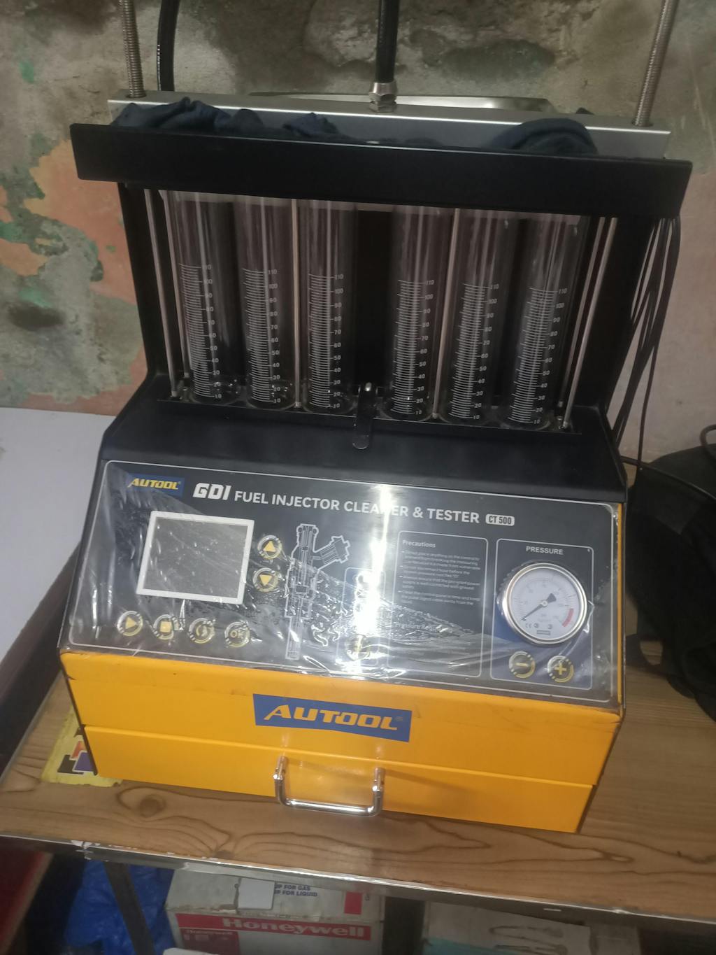 AUTOOL CT500 GDI EFI FEI Fuel Injector Cleaner and Tester - AUTOOL