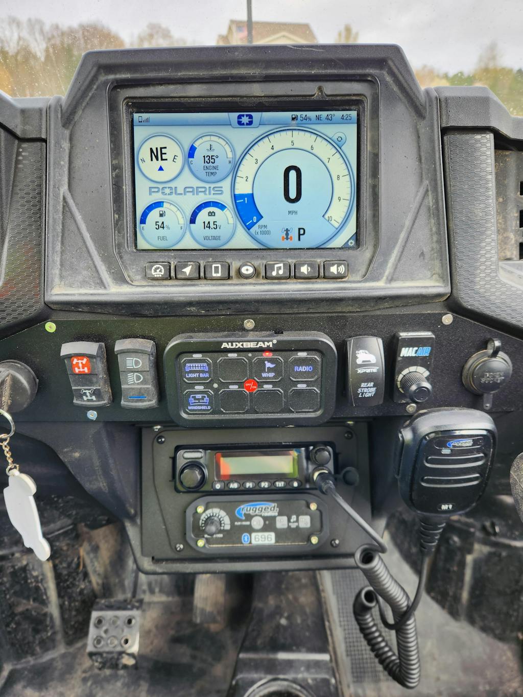 Auxbeam 8 Gang Switch Panel | Off Road Light Controller for Truck