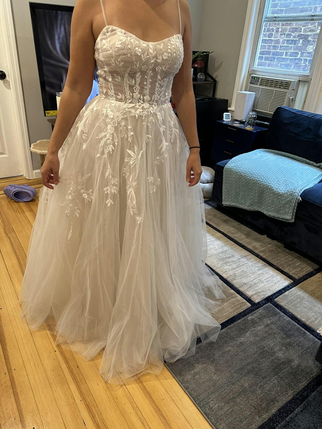 Kendall A-Line Tulle Wedding Dress - Avery Austin