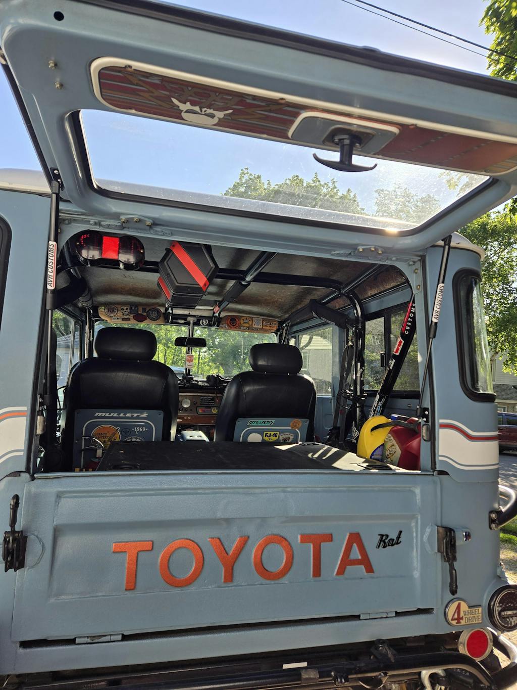 Toyota FJ40 Land Cruiser Rear Hatch EZ Lift Struts – AVR Customs