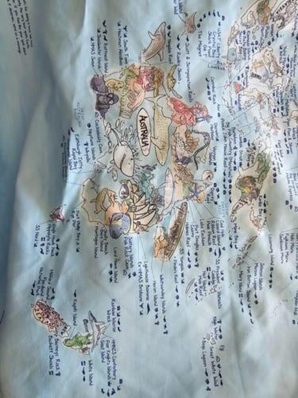 Scuba Diving Map | Awesome Maps