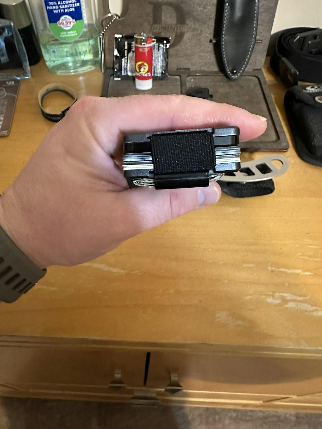 Metal Wallet - Stonewashed - Copper - Axwell Wallet