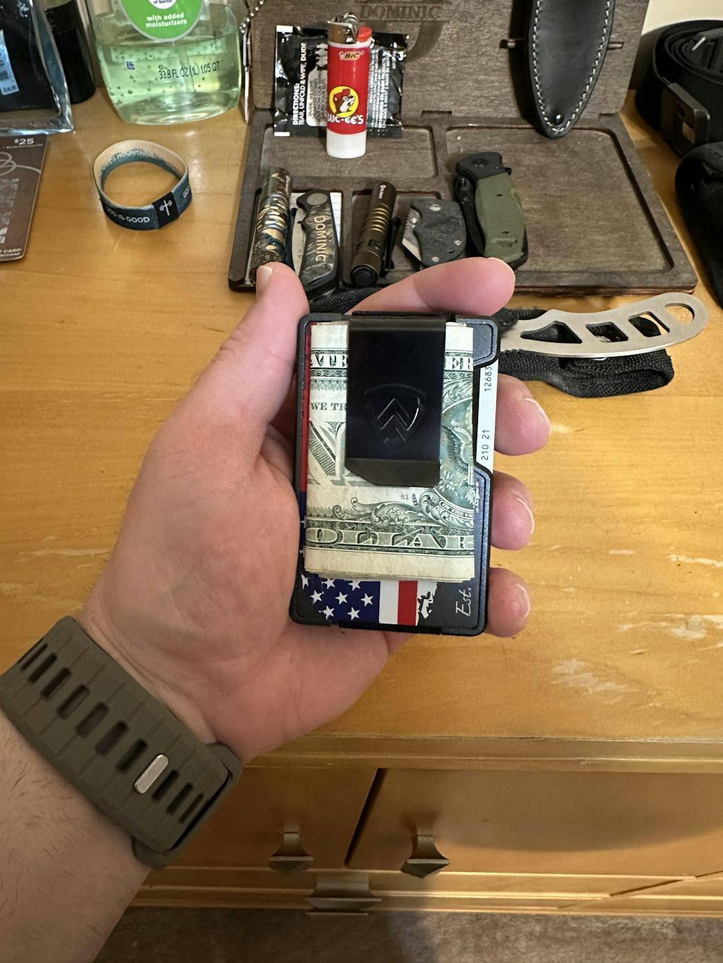 Metal Wallet - Stonewashed - Copper - Axwell Wallet