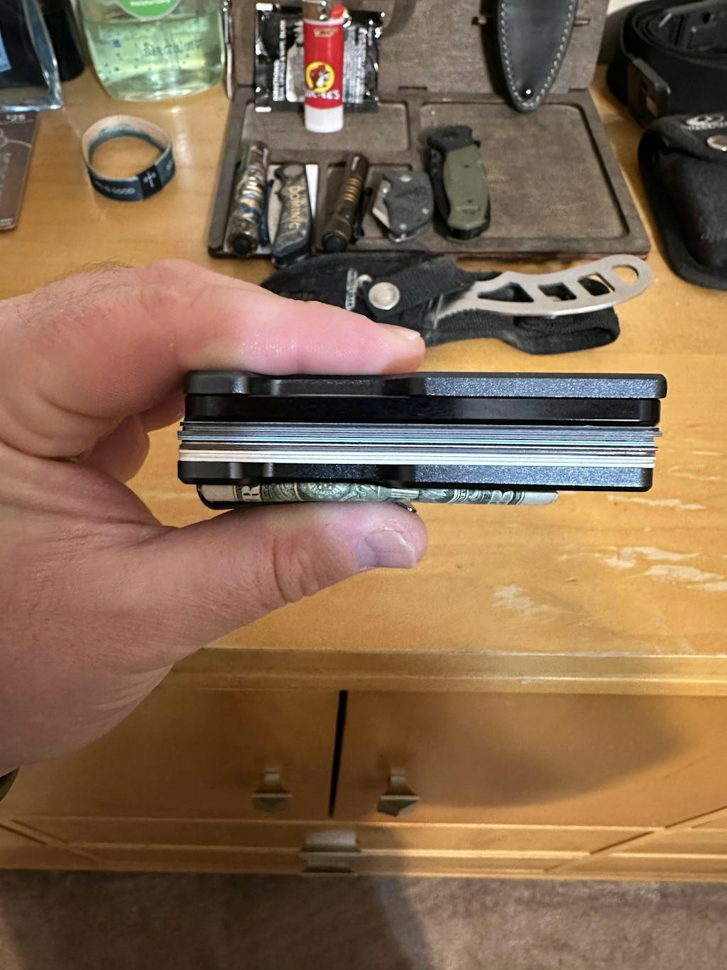 Metal Wallet - Stonewashed - Copper - Axwell Wallet