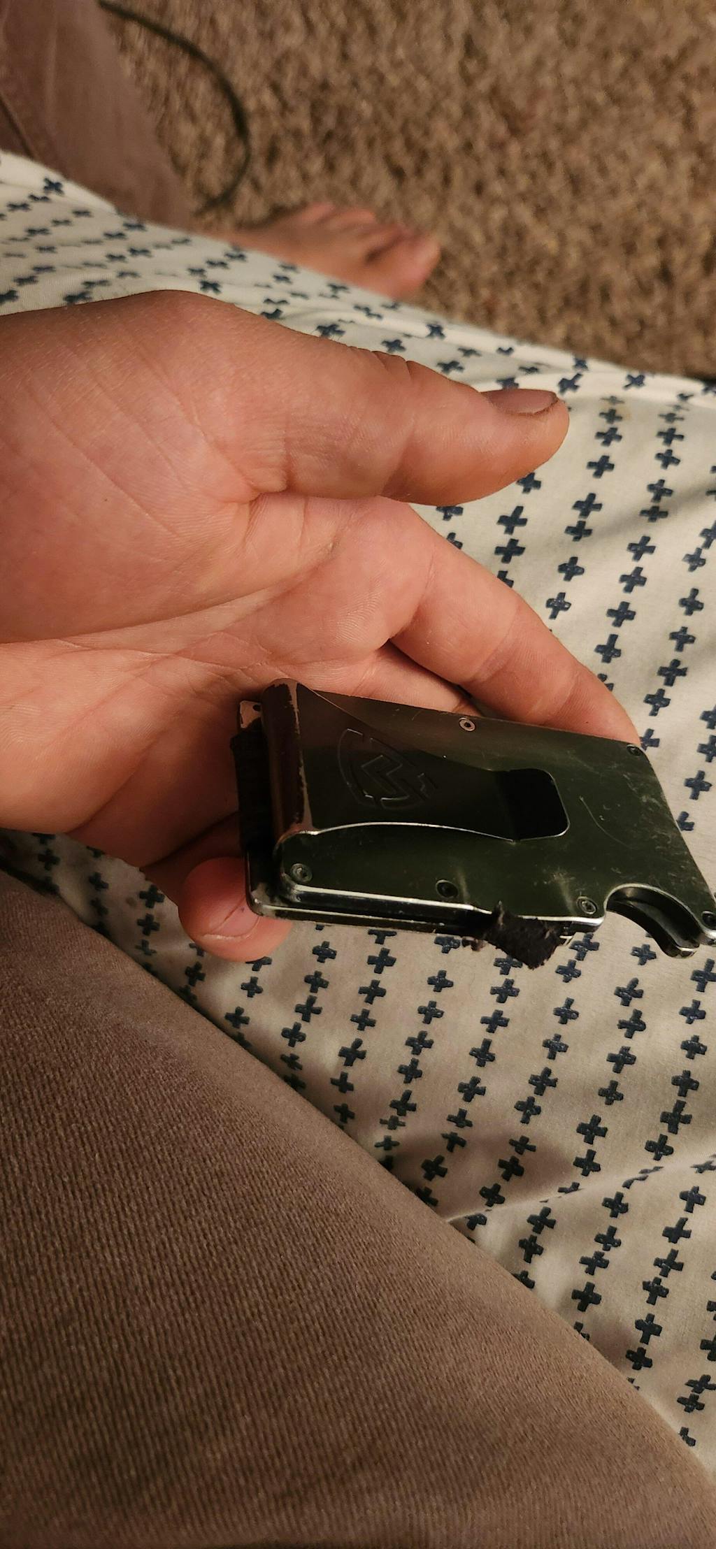 Metal Wallet - Stonewashed - Copper - Axwell Wallet