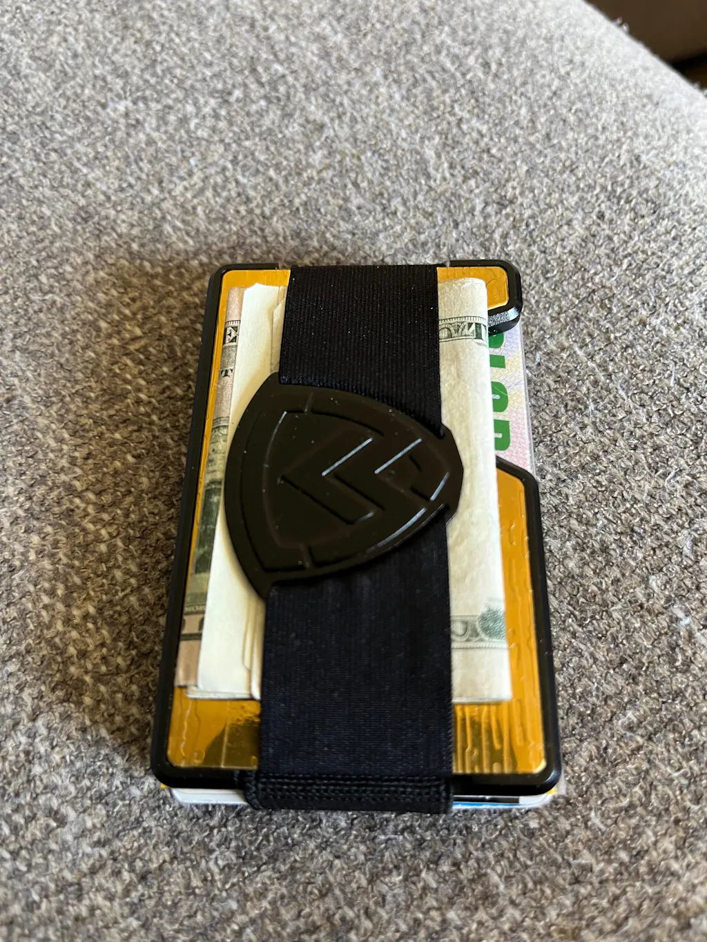 Metal Wallet - Blaze Orange - Aluminum - Axwell Wallet