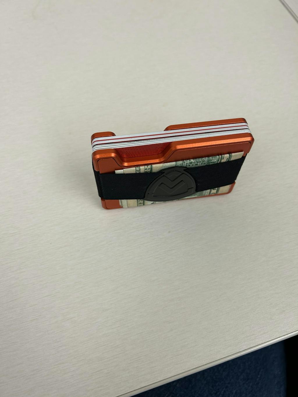 Metal Wallet - Stonewashed - Copper - Axwell Wallet