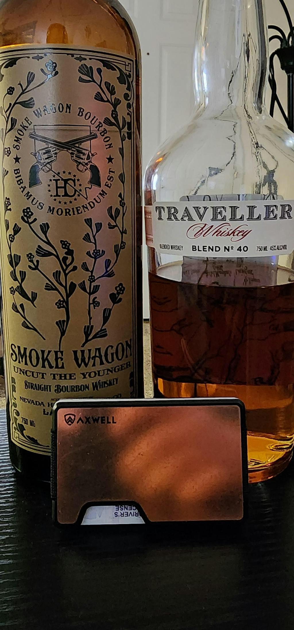 Metal Wallet - Stonewashed - Copper - Axwell Wallet