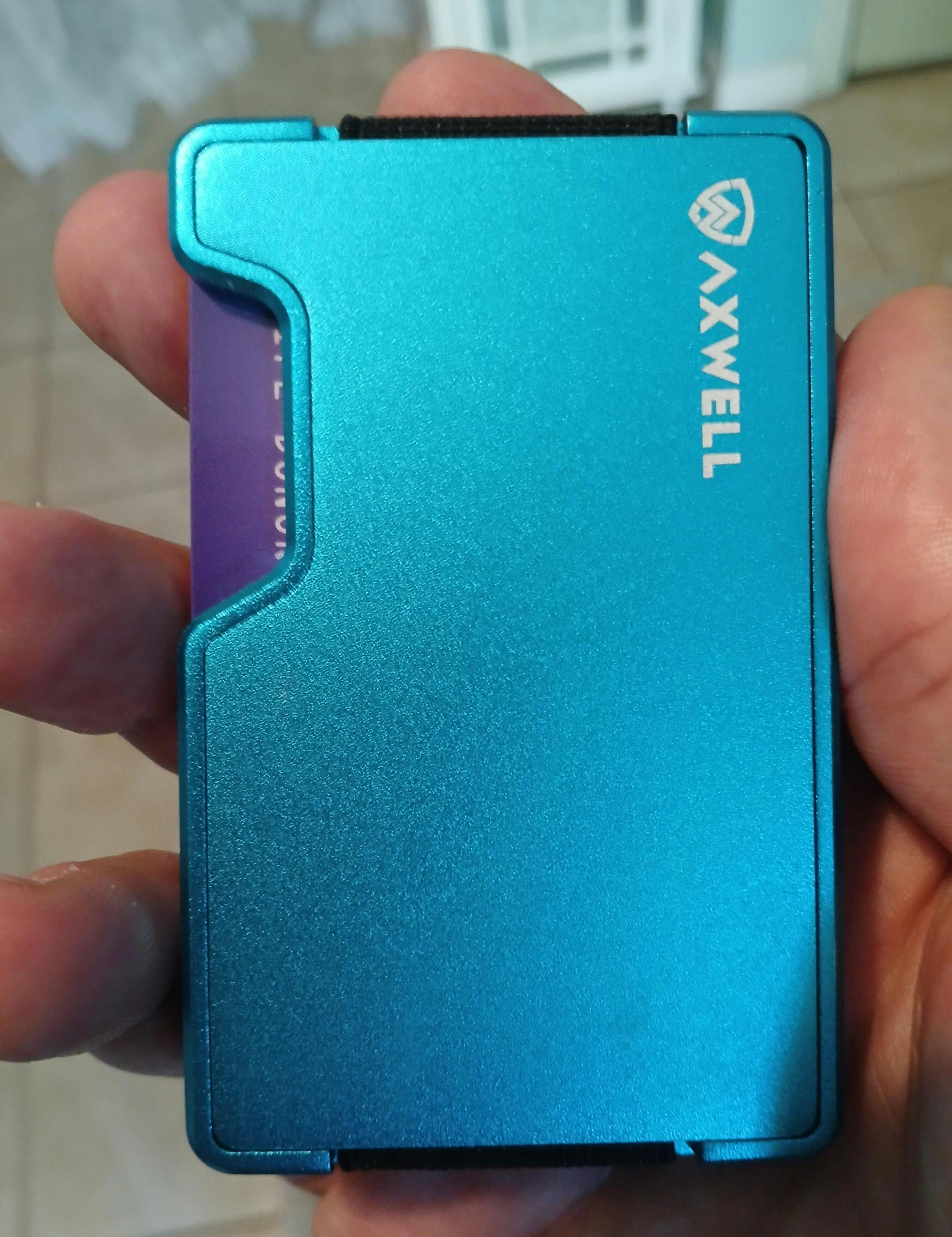 Metal Wallet - Stonewashed - Copper - Axwell Wallet