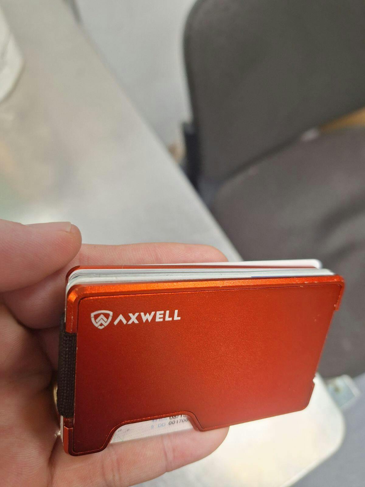 Metal Wallet - Stonewashed - Copper - Axwell Wallet