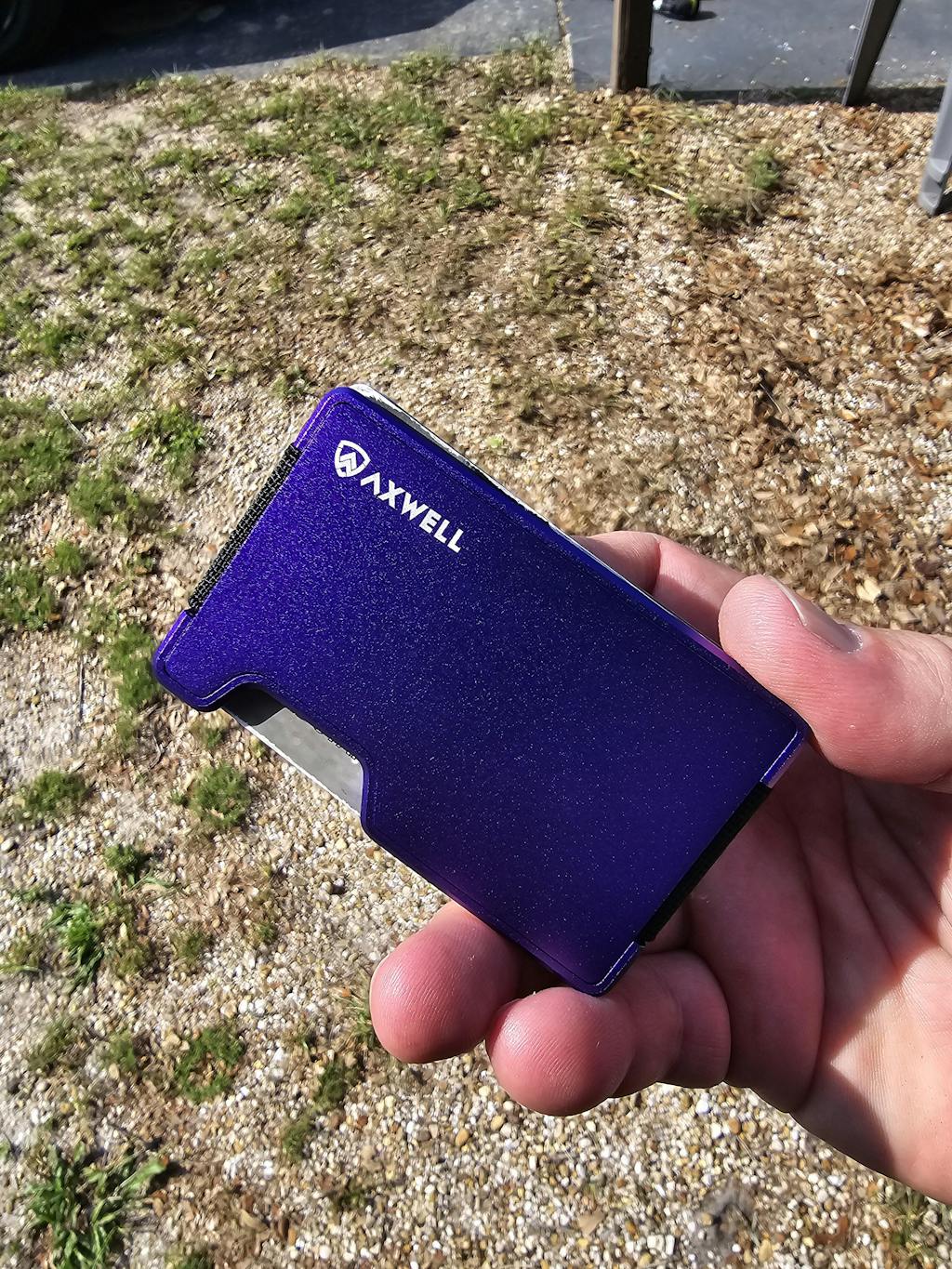 Metal Wallet - Stonewashed - Copper - Axwell Wallet