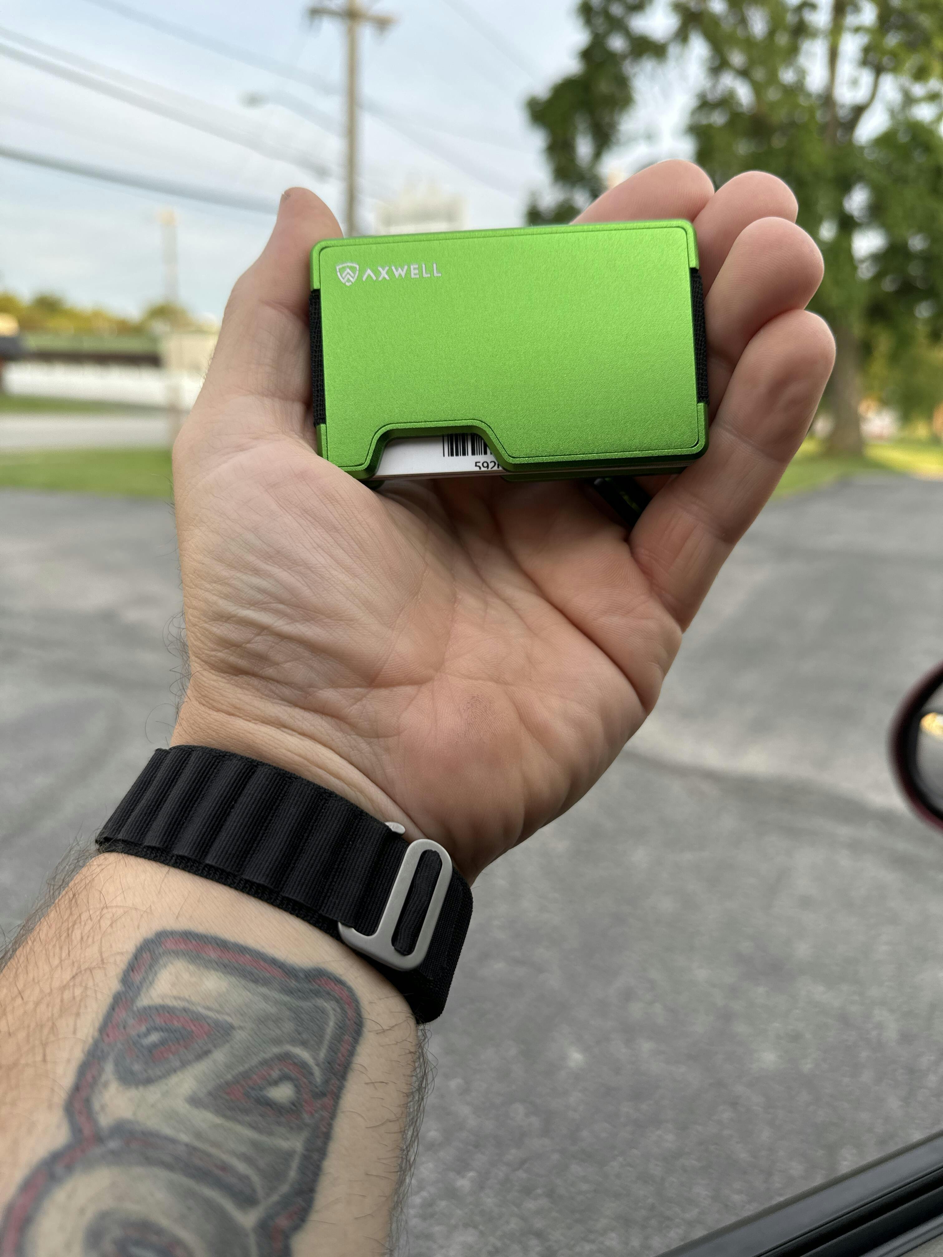 Metal Wallet - Stonewashed - Copper - Axwell Wallet