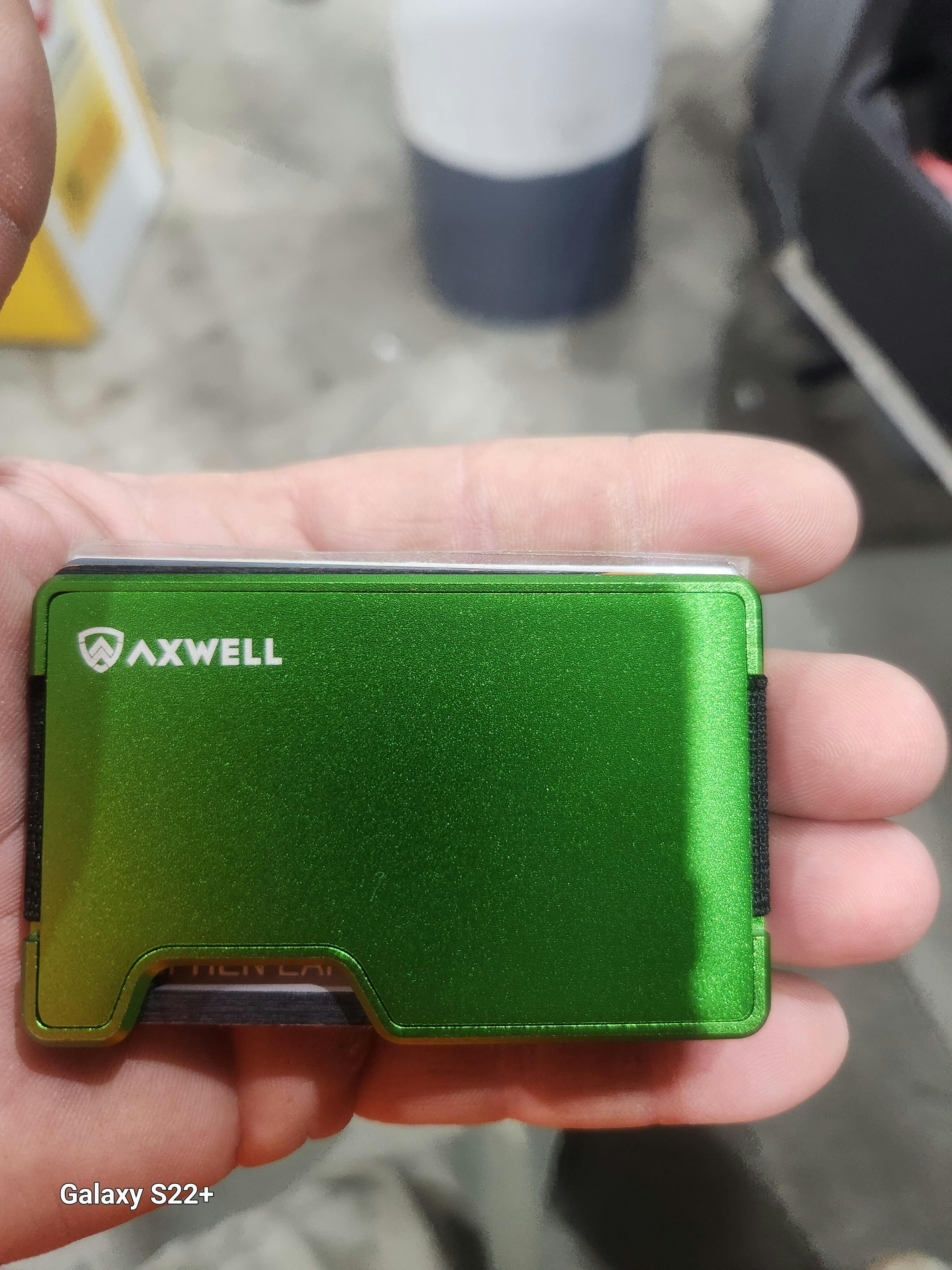 Metal Wallet - Stonewashed - Copper - Axwell Wallet