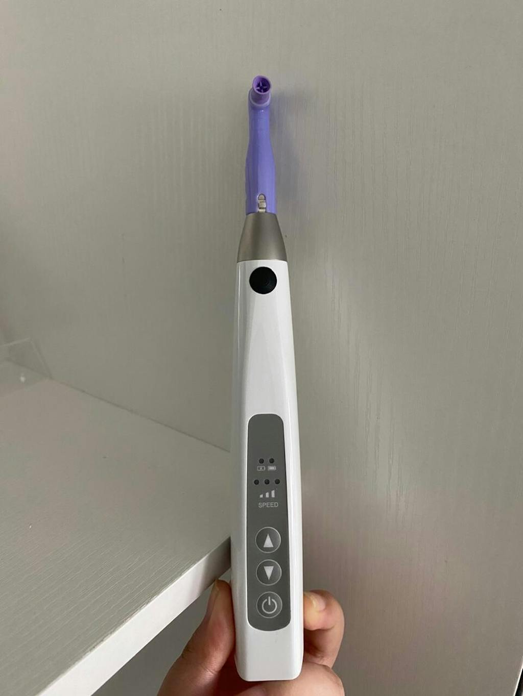 Dental Cordless Hygiene Prophy Handpiece 3 Speed Settings Prophy Angle