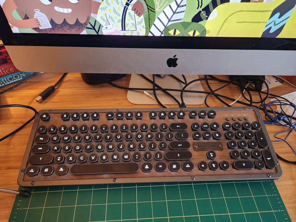 AZIO Retro Classic Bluetooth Keyboard - AZIO Corporation