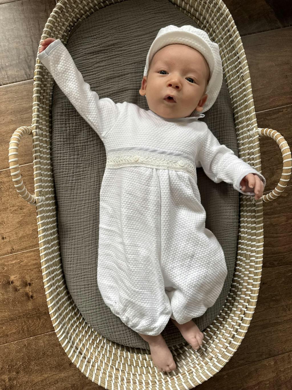 Harrison Baby Boy Romper – Baby Beau and Belle