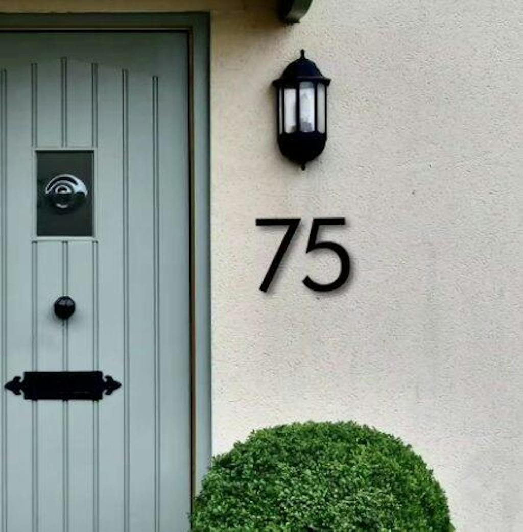 Solar Backlit House Numbers Led Lighted House Number Sign – BacklitLEDsign