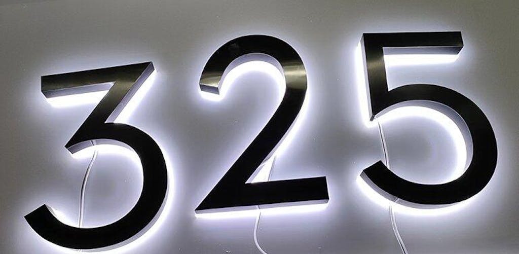 Solar Backlit House Numbers Led Lighted House Number Sign – BacklitLEDsign