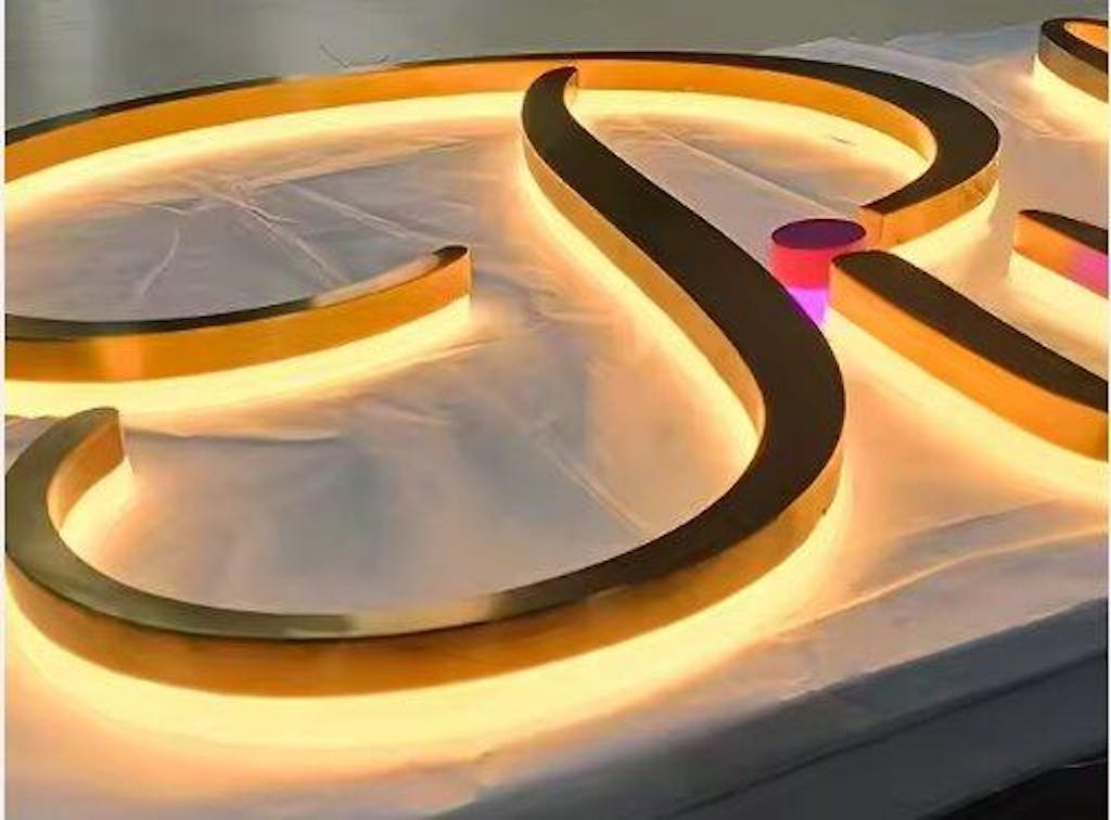 Illuminated Backlit Signs Backlit Metal Logo Business Signs ...