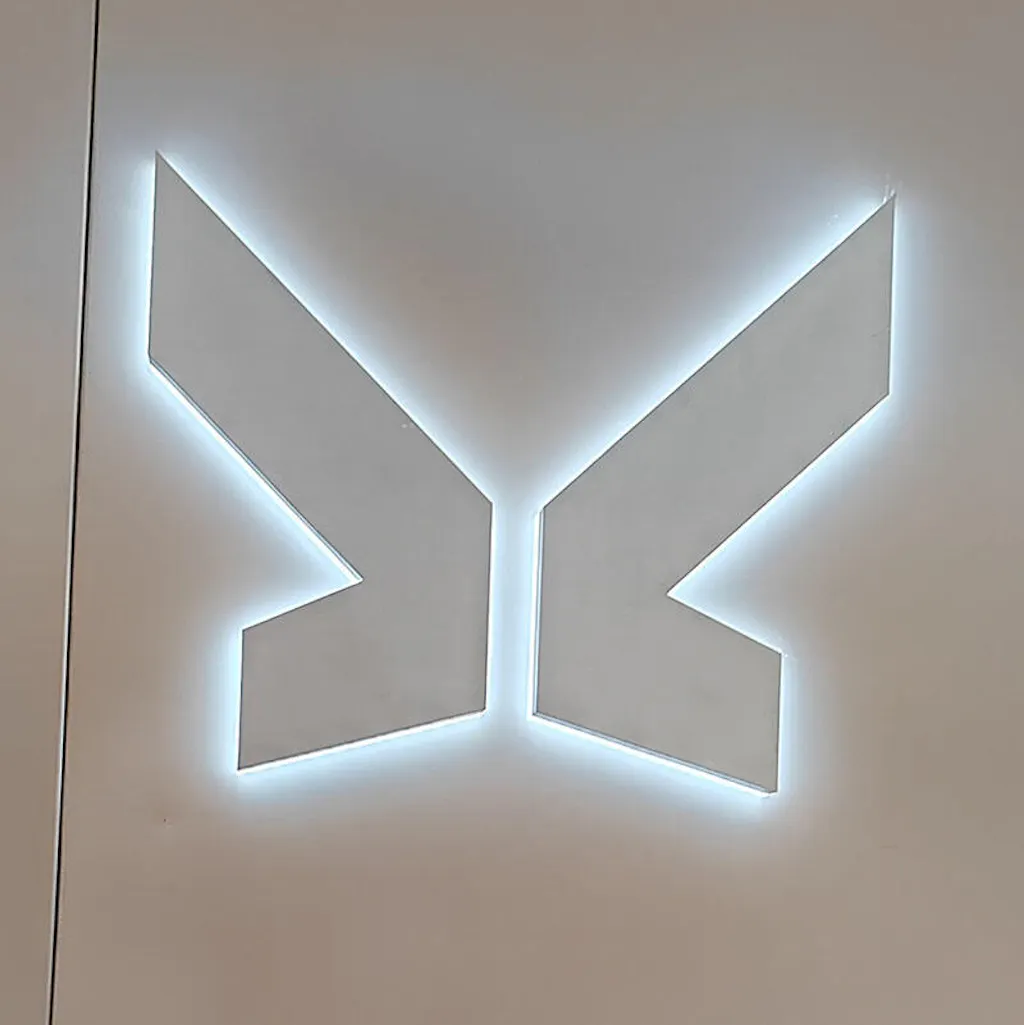 Company Logo Signs | Backlit Lobby Signs | LED Backlit Signs ...
