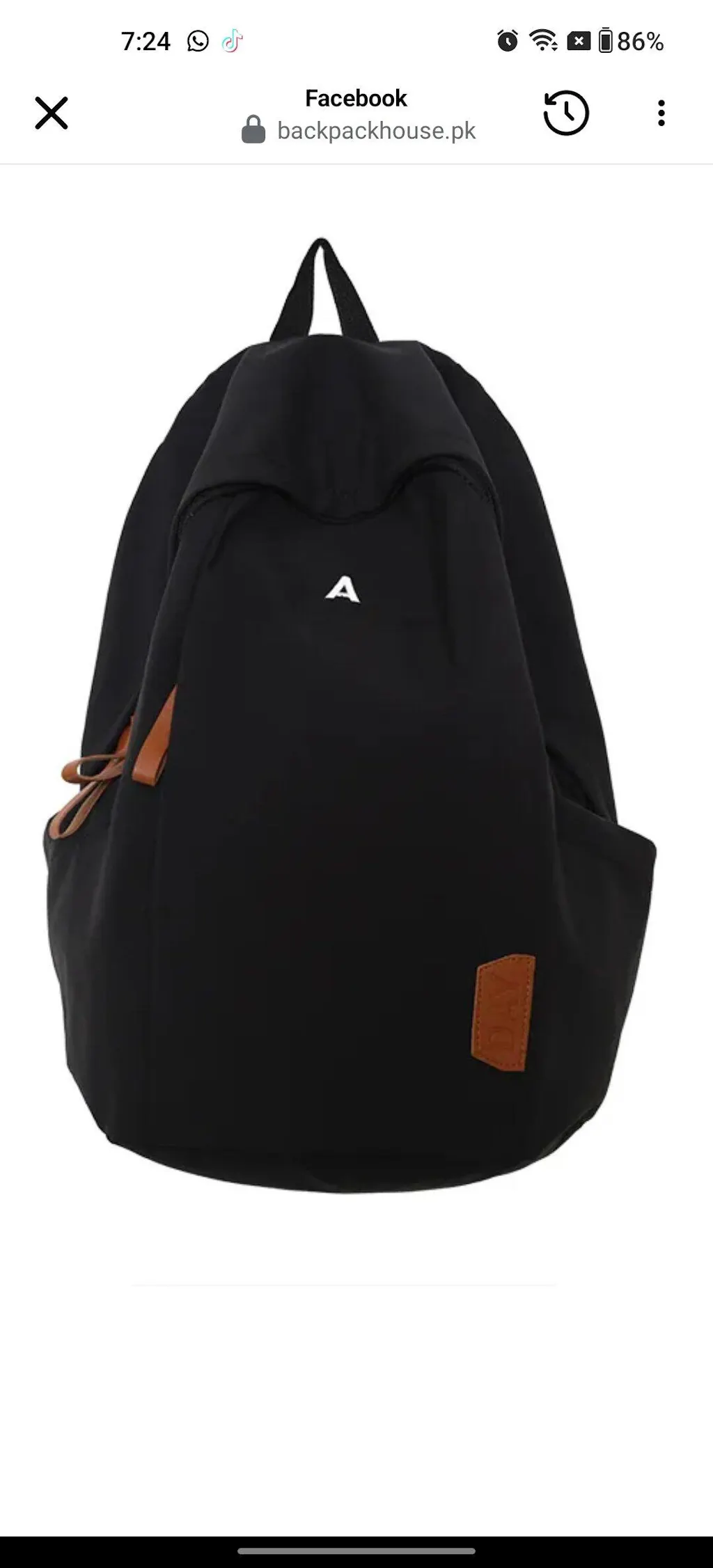 Sport Backpack Black – Backpack House