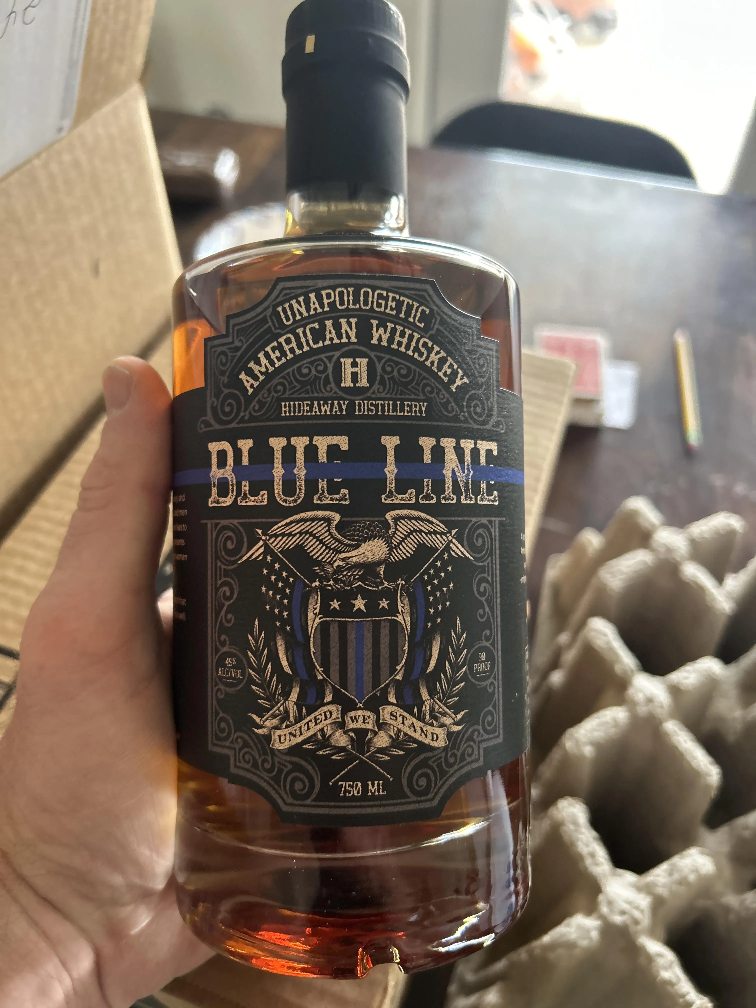 Blue Line Unapologetic American Whiskey – Backroads Liquor House