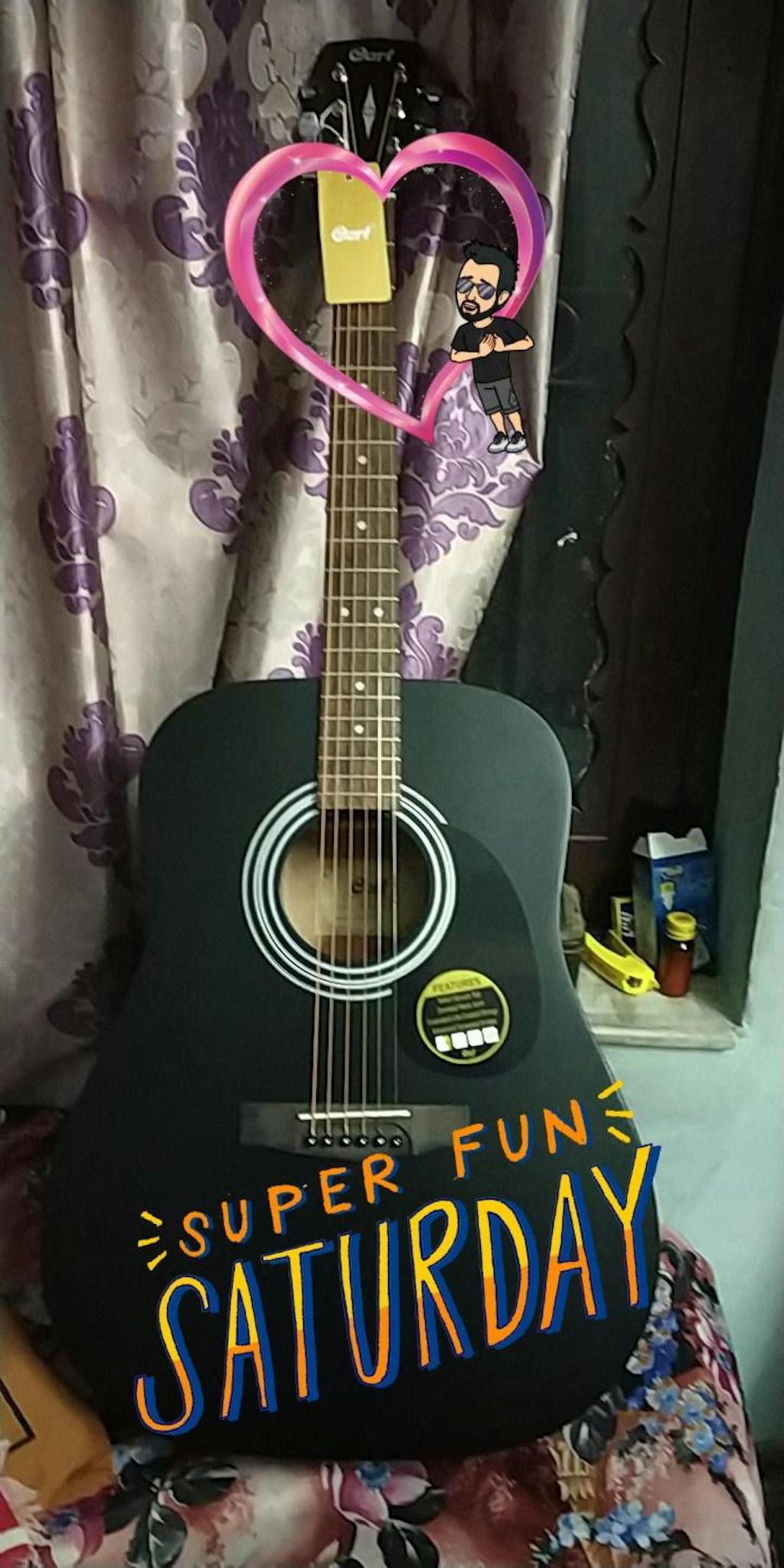 Buy Cort AD810E Dreadnought Electro Acoustic Guitar Online | Bajaao ...