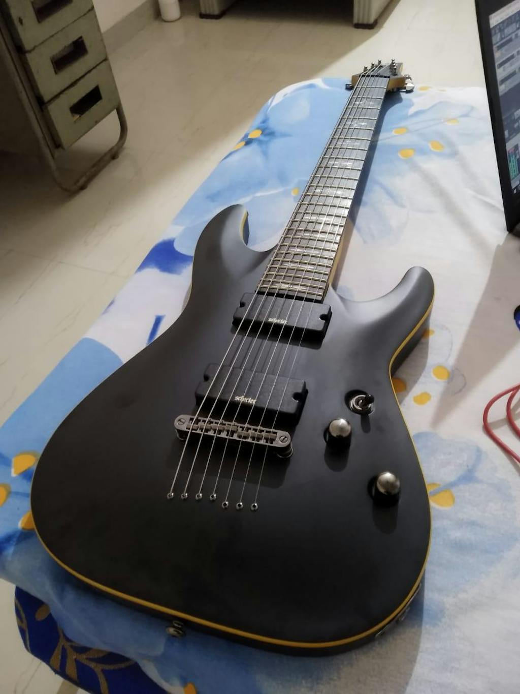 BAJAAO.COM - Buy Schecter Demon 7, 7-String Electric Guitar with Active ...