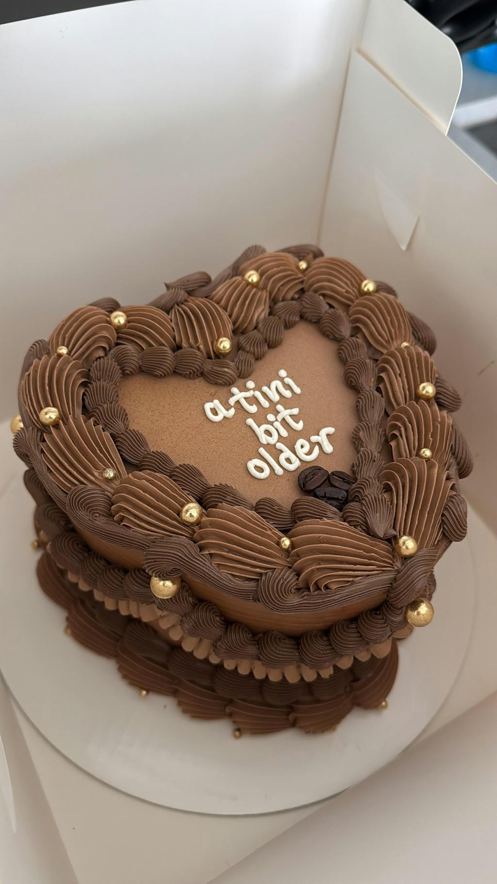 Coffee Theme Cake – Bake with Pookie