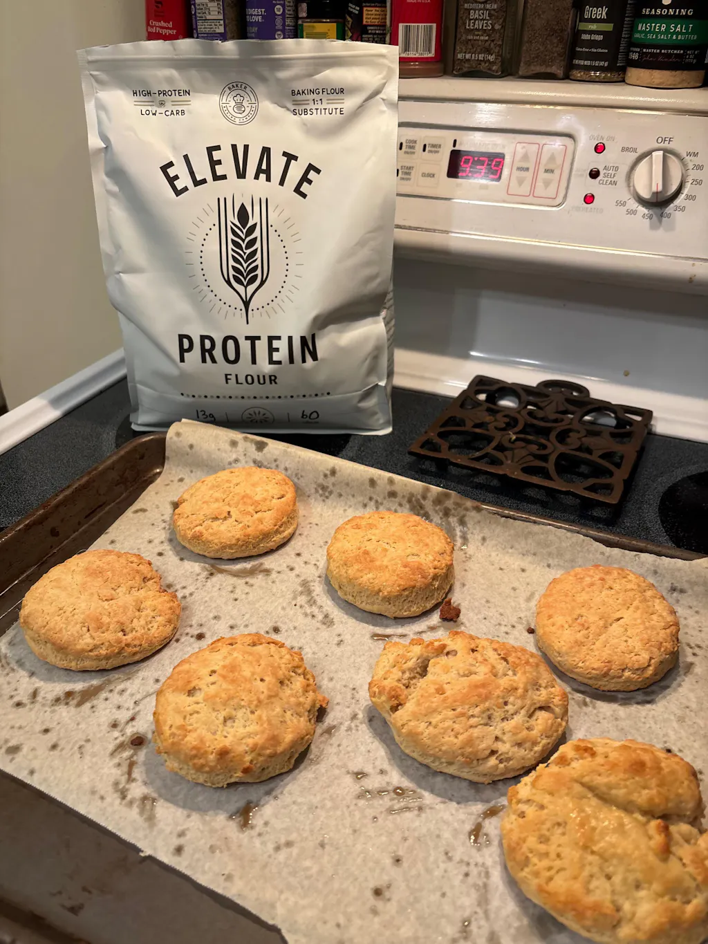 Elevate Protein Baking Flour - High Protein, Low Calorie, 0 Net Carbs ...