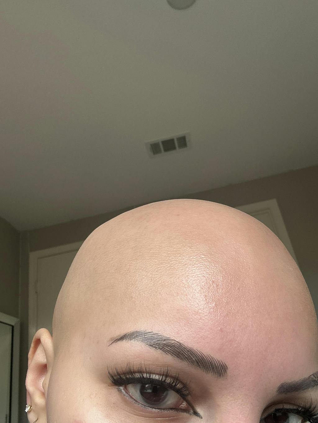 The Baldie Brow: Arched#N#– Baldie Bean Beauty