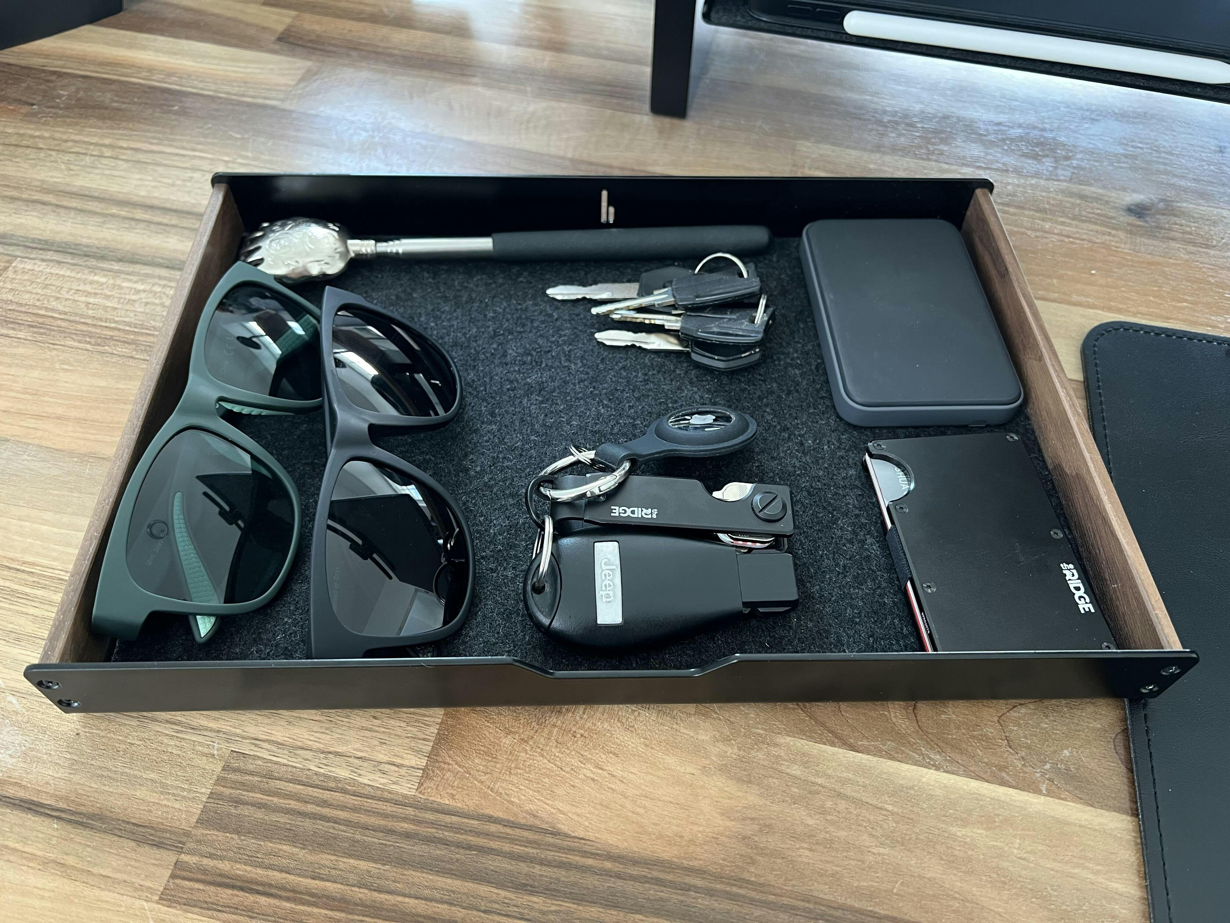 Large Catch All Tray made from Wood - German Premium Quality | BALOLO