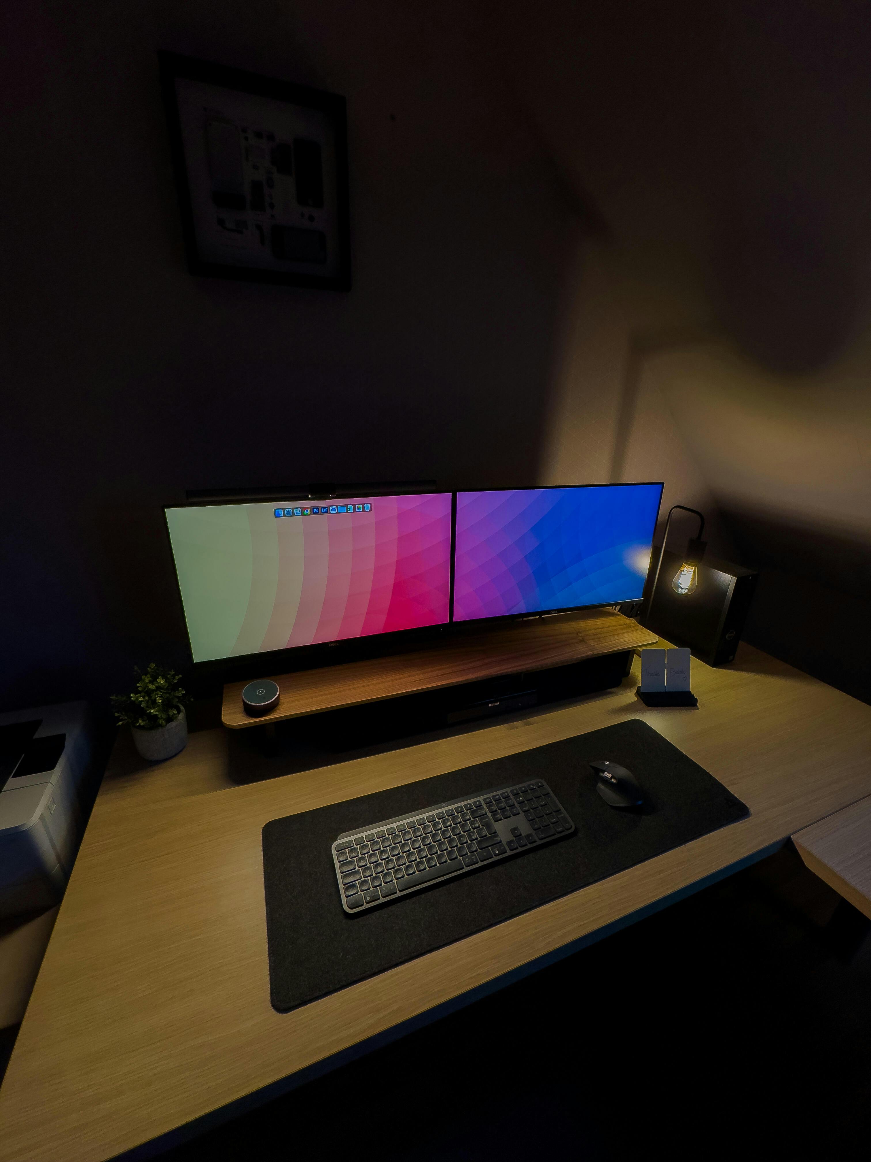 Setup Cockpit – The Dual Monitor Stand made from Solid Wood | BALOLO
