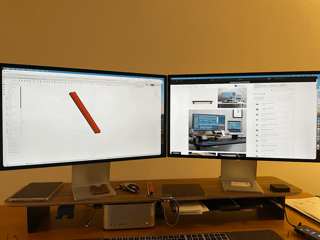 Setup Cockpit – The Dual Monitor Stand for your Desk Setup | BALOLO