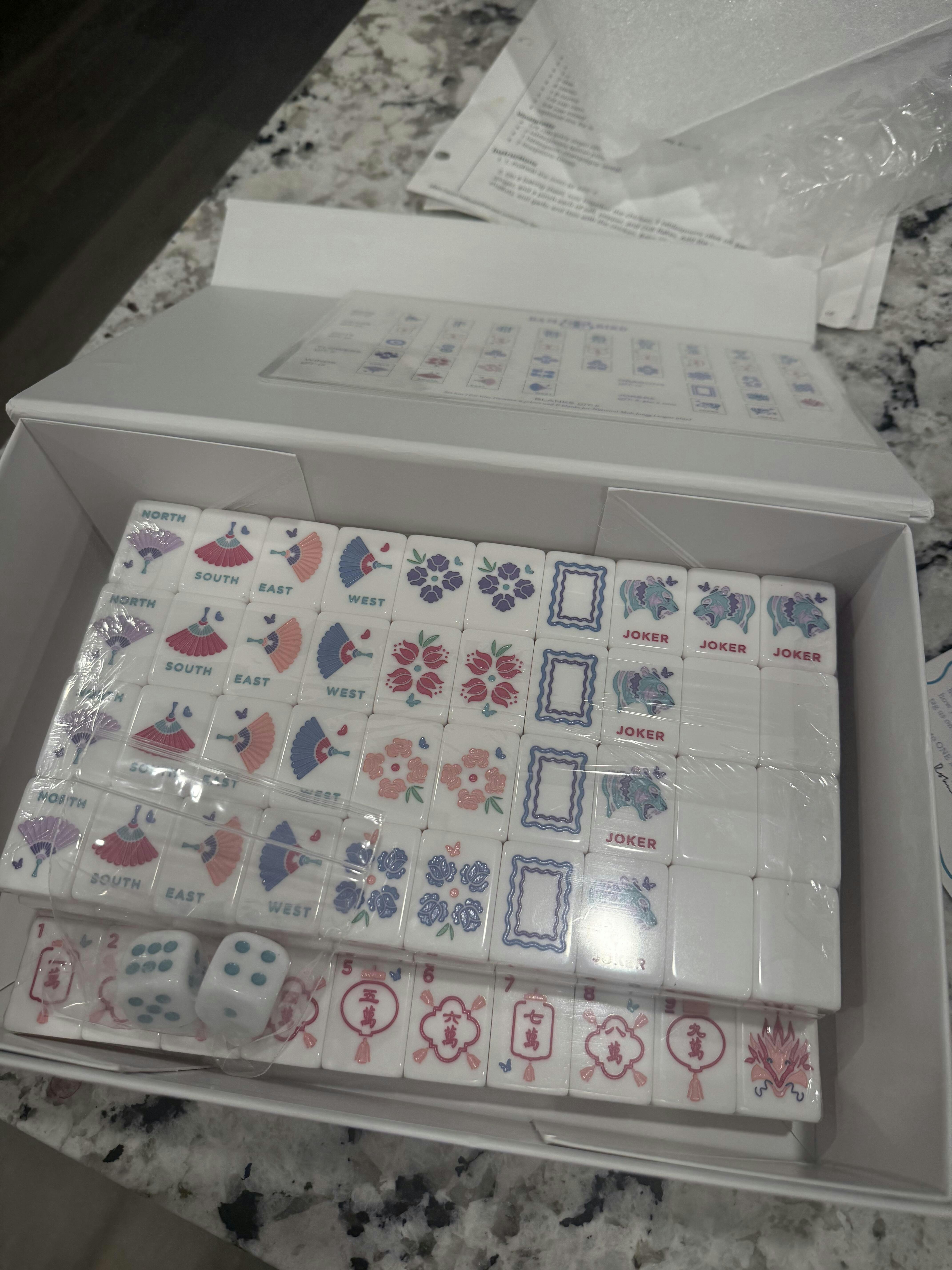 Classic Mahjong Tile Set – Bam Bird Boutique