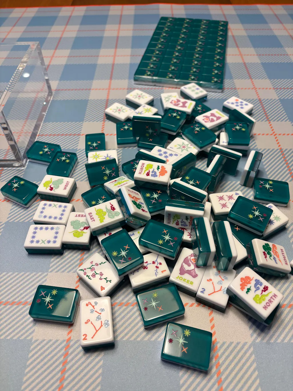 East Meets West Mahjong Tile Set – Bam Bird Boutique