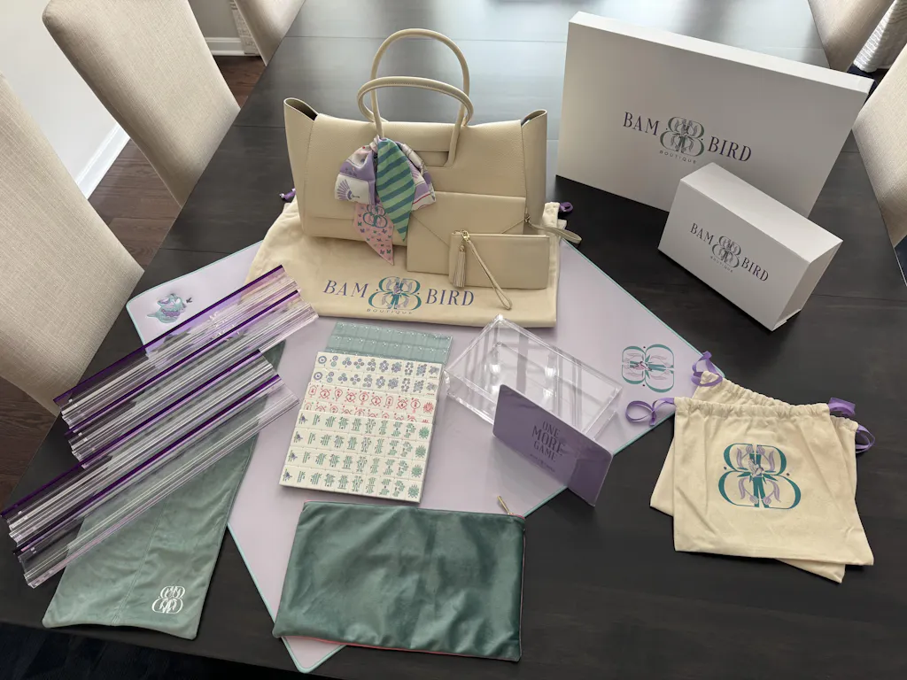 Classic Mahjong Tile Set – Bam Bird Boutique