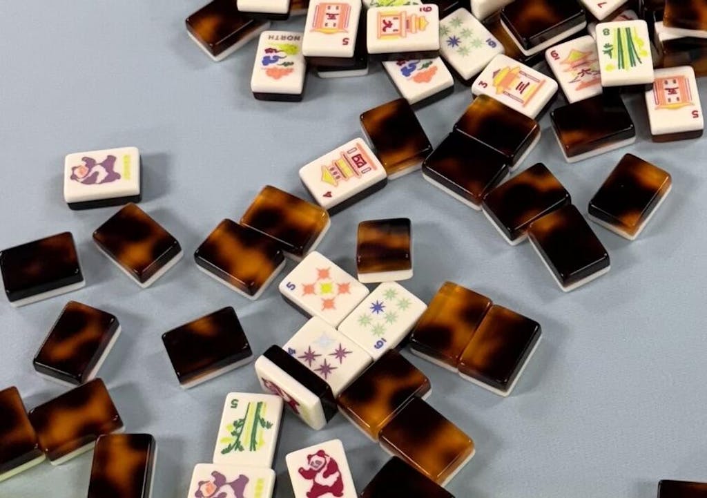 East Meets West Tortoise Shell Tile Set – Bam Bird Boutique