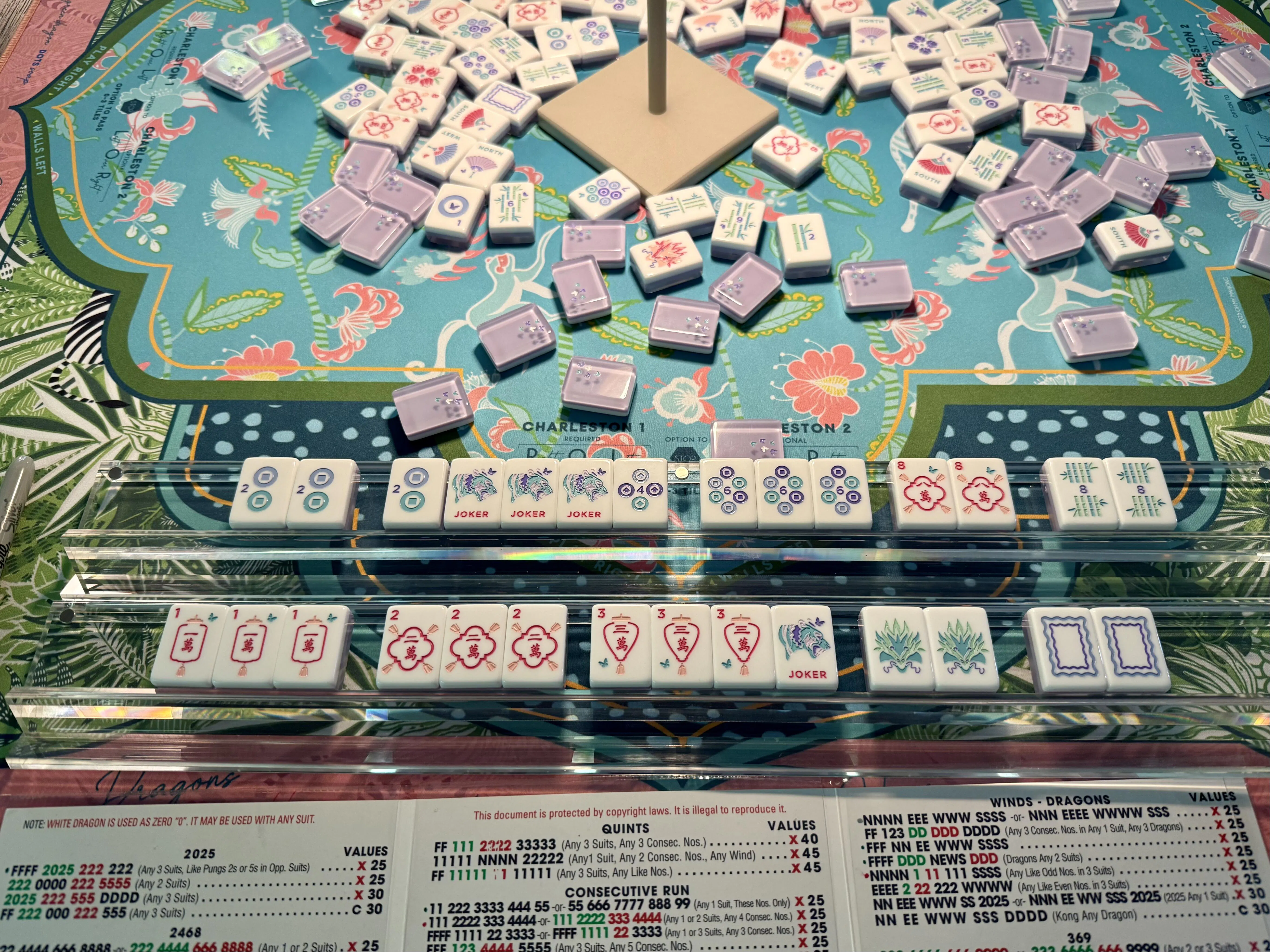 Classic Mahjong Tile Set – Bam Bird Boutique