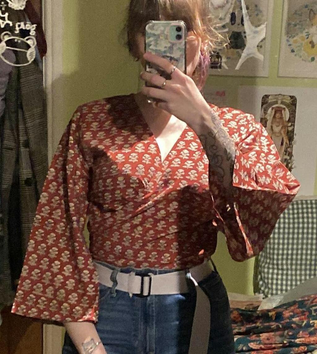 Ruby Wrap Top – BANJAARA