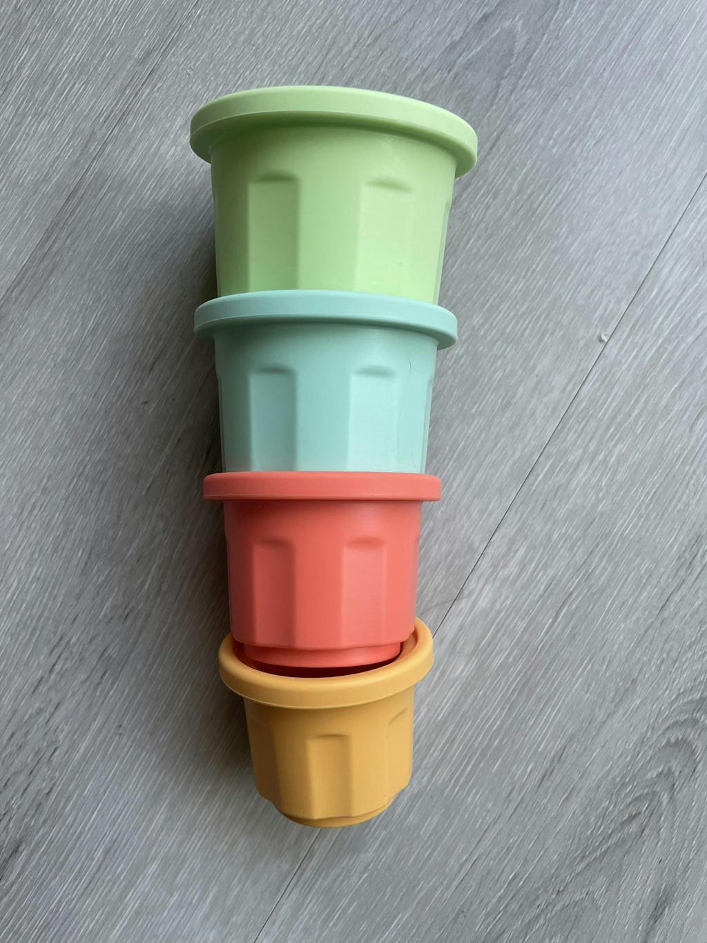 Stacking Cups silicone stacking cups by Bannor Toys