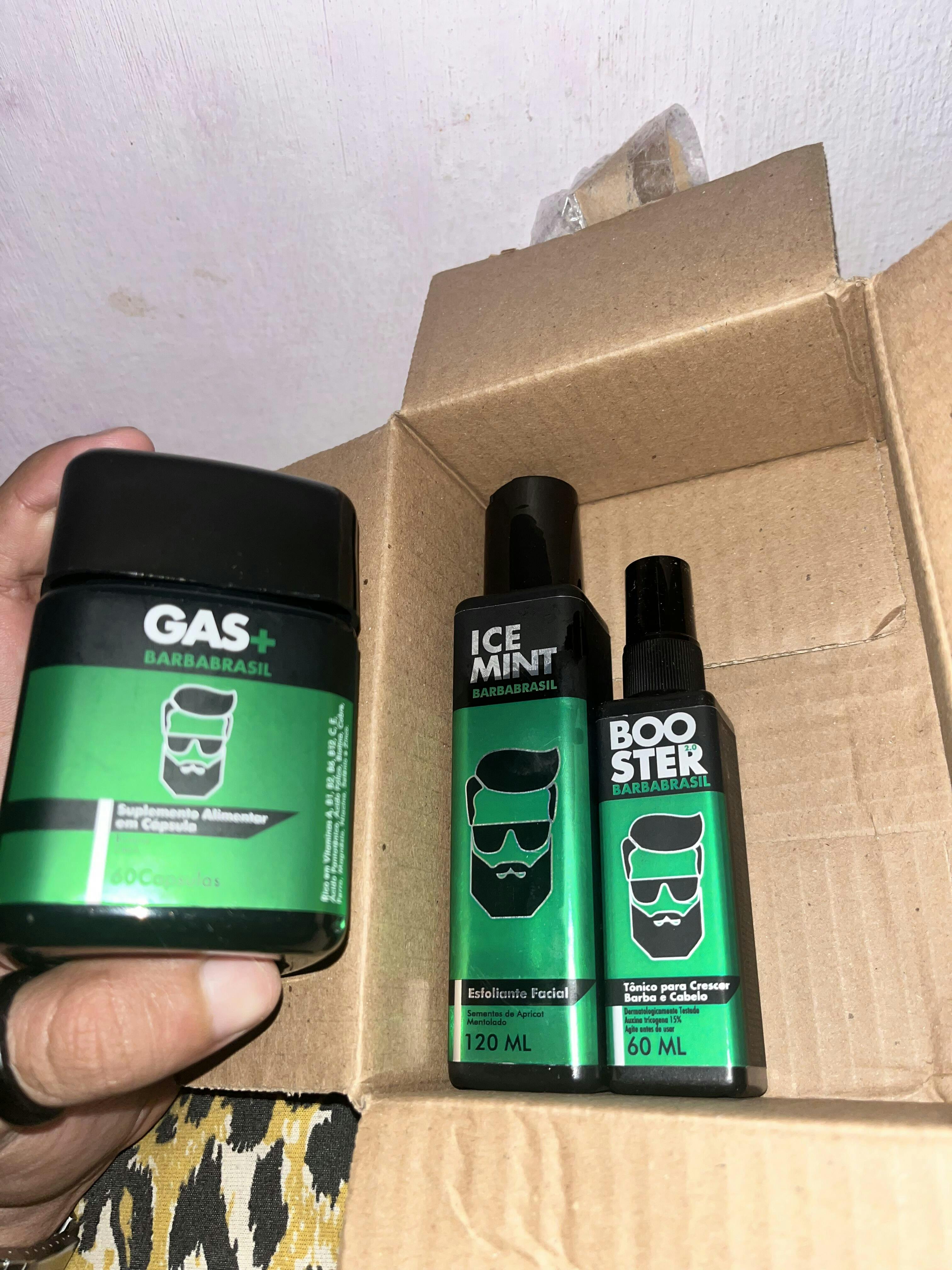 Kit Para Crescer Barba Rápido (60 dias de uso) - Barba Brasil | Barba ...