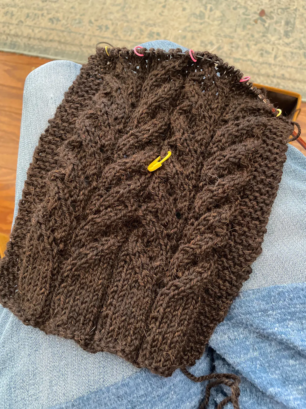 Graze Scarf and Wrap knitting pattern