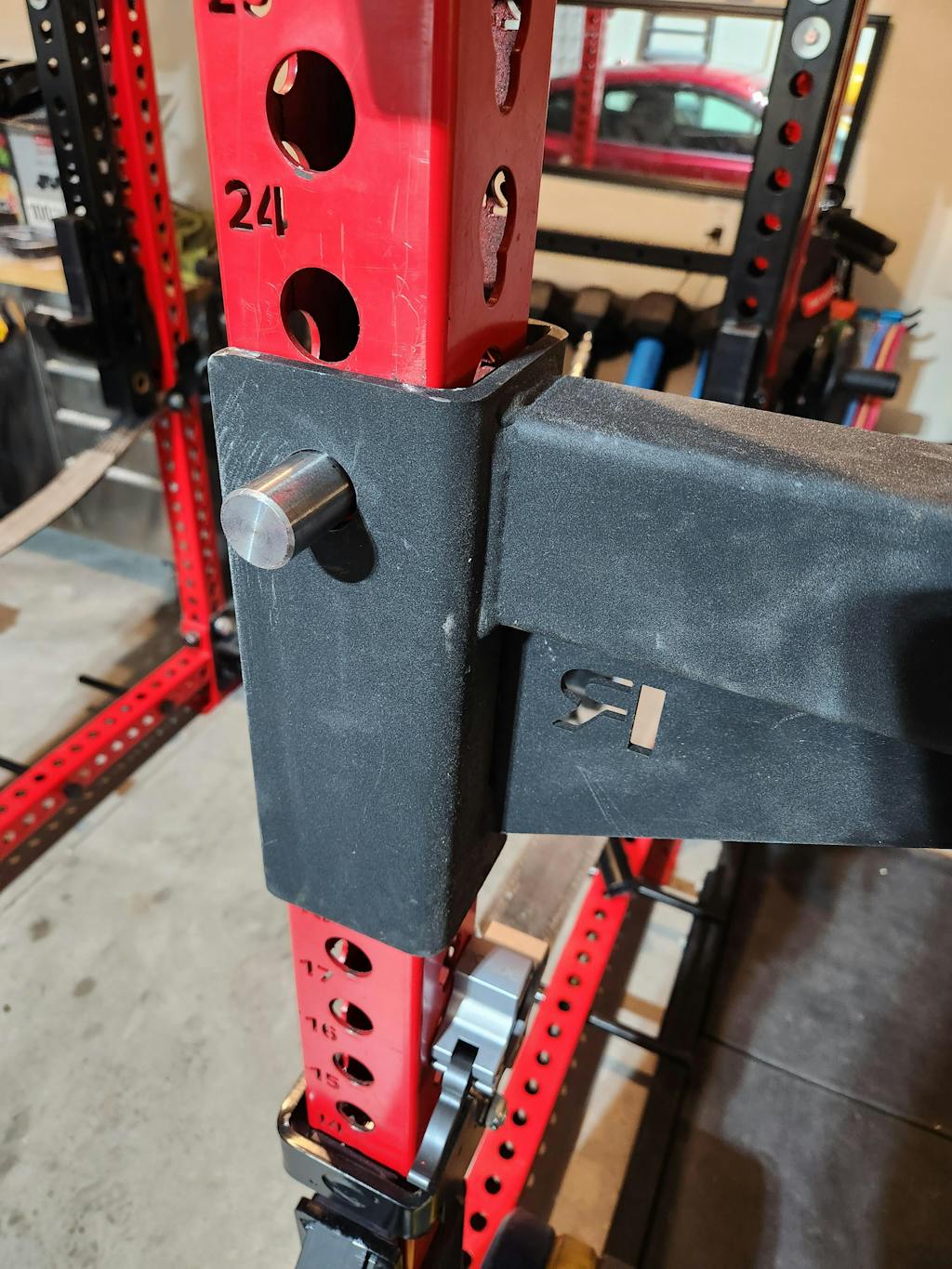 1" Power Pin – Bare Steel Equipment