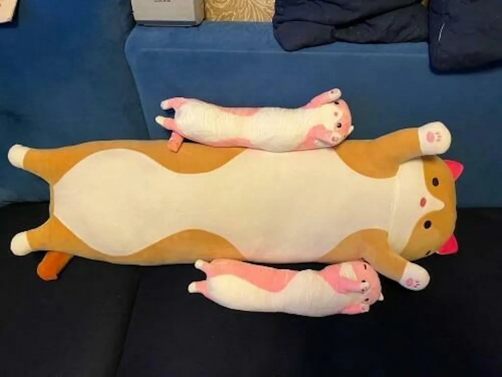 Long Cat Squishmallow Pillow – Barkermeow